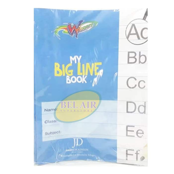 Winners Infant Line Copy Book 12Pack – Bel Air Store Limited